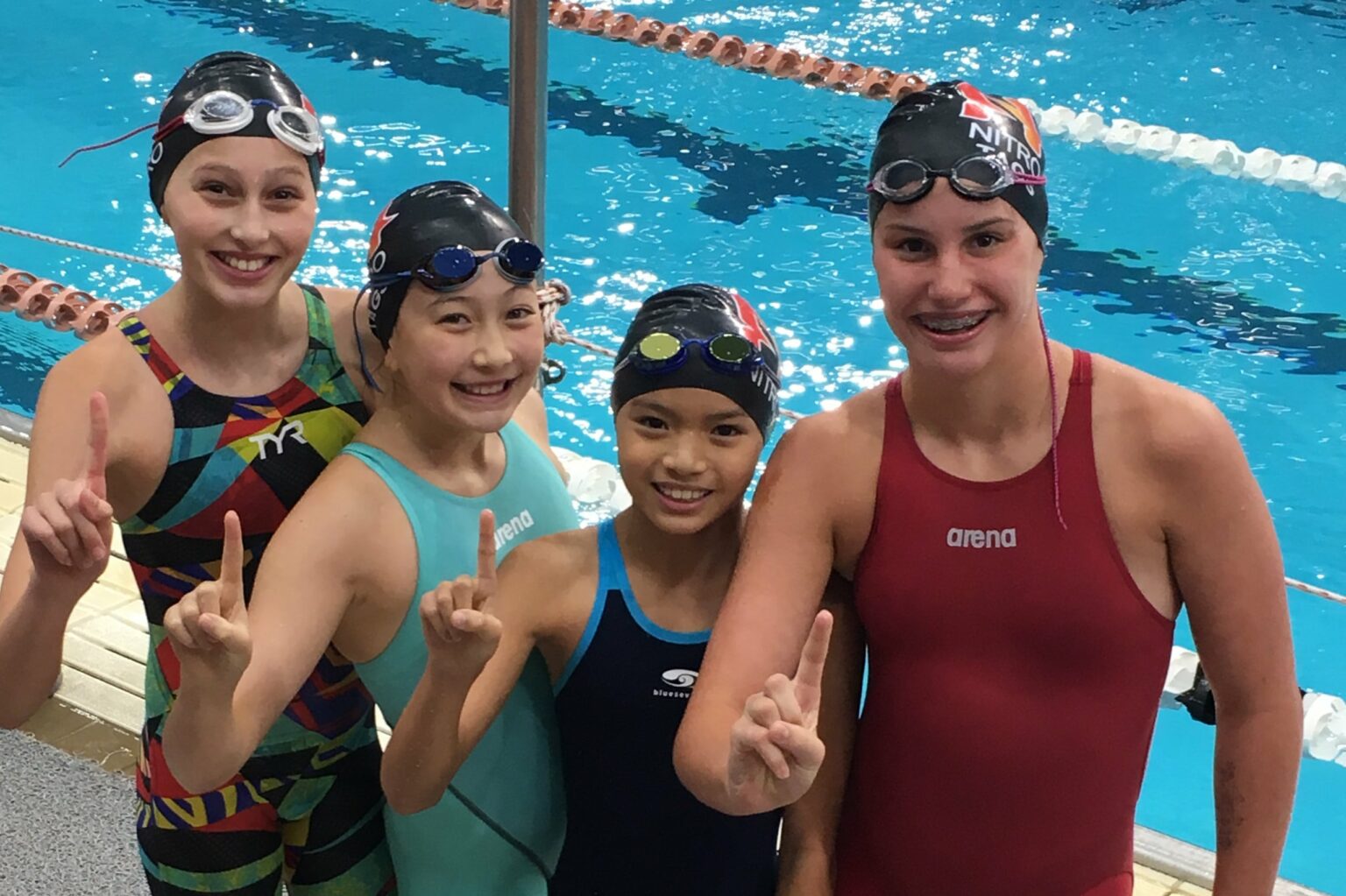 Nitro Girls 10 and Under Relay - #1 Time in the USA 400 Free Relay 2019 ...
